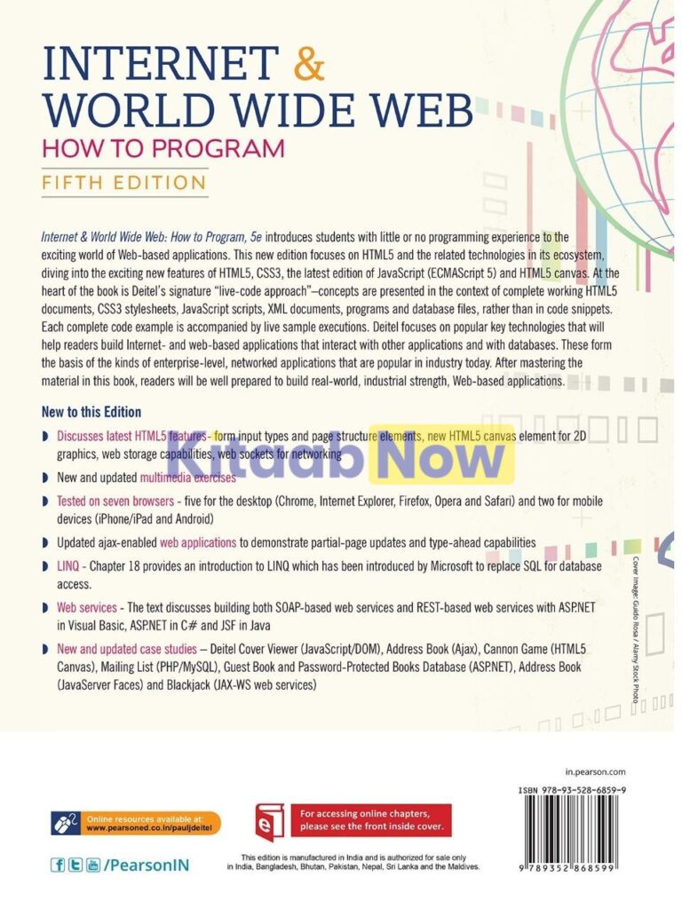 Internet and World Wide Web: How to Program (5th Edition) | KitaabNow