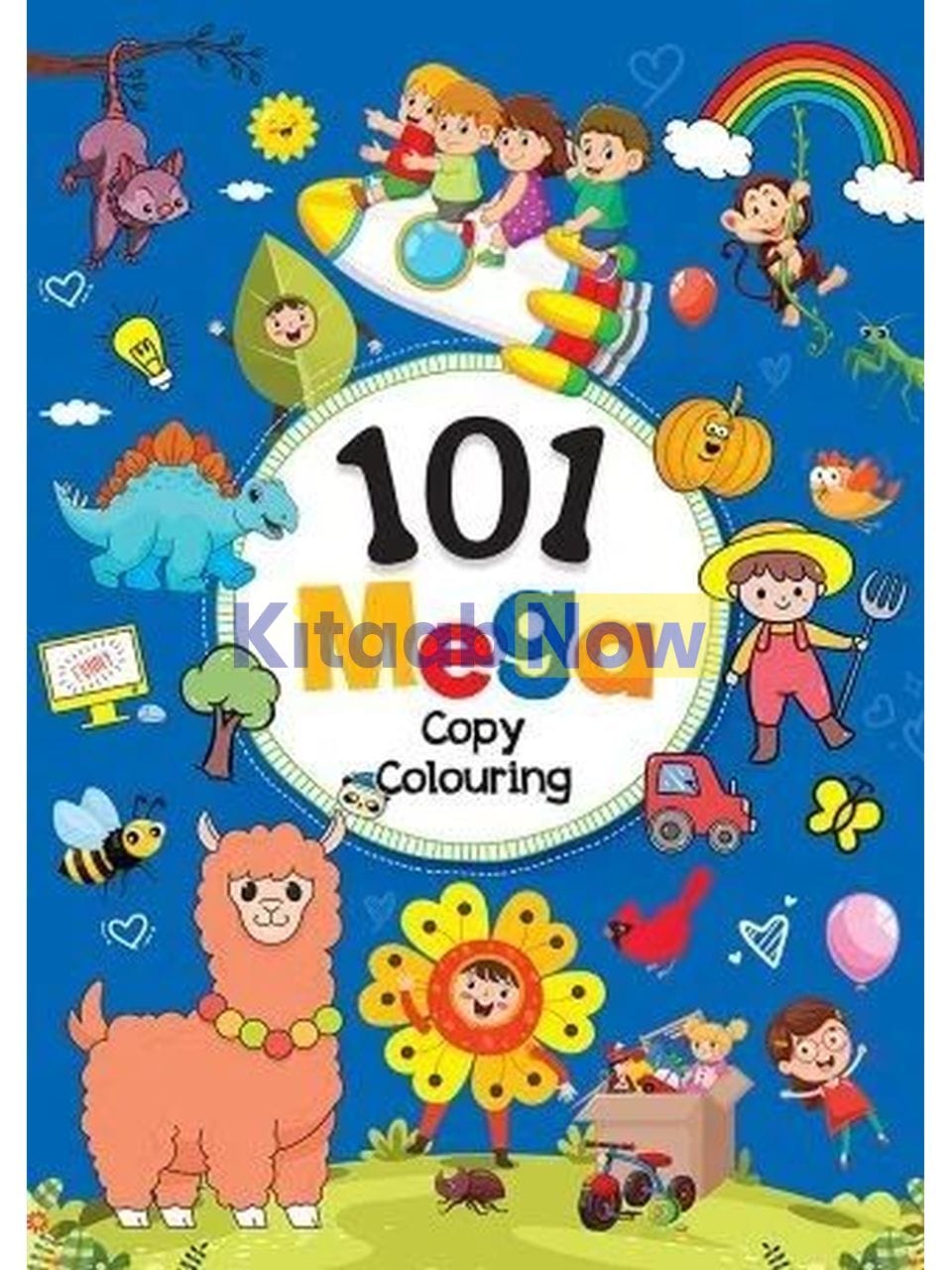 101 Mega Copy Colouring | KitaabNow